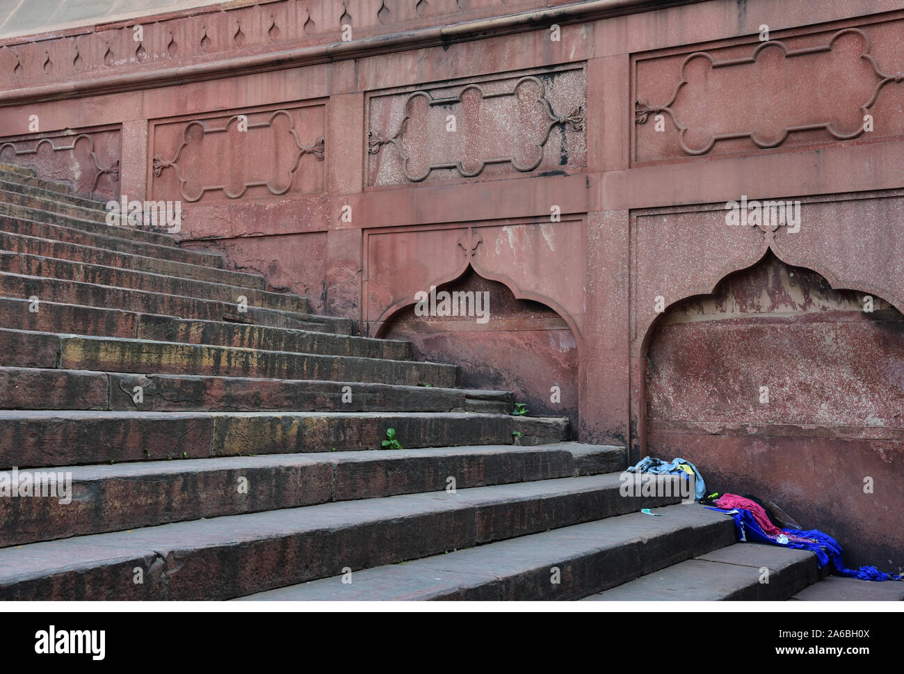 Redstone stairs hi-res stock photography and images - Alamy