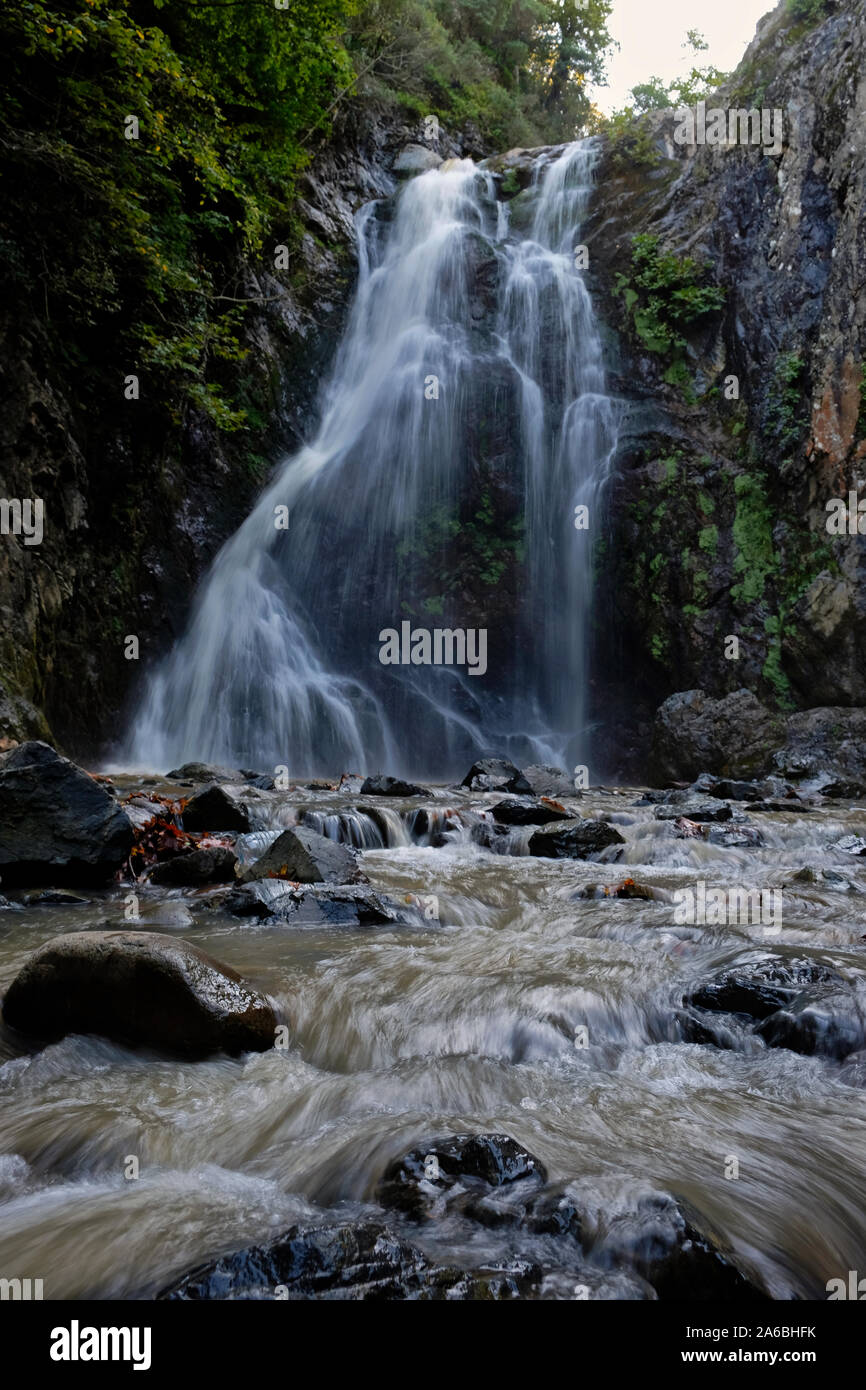 One of the valuable parts of Yalova, Sudüşen Watervfall is inside the ...