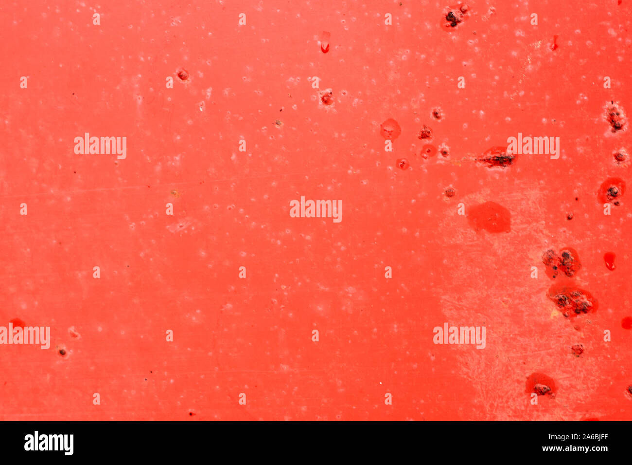 rugged and weathered red metal texture background Stock Photo - Alamy