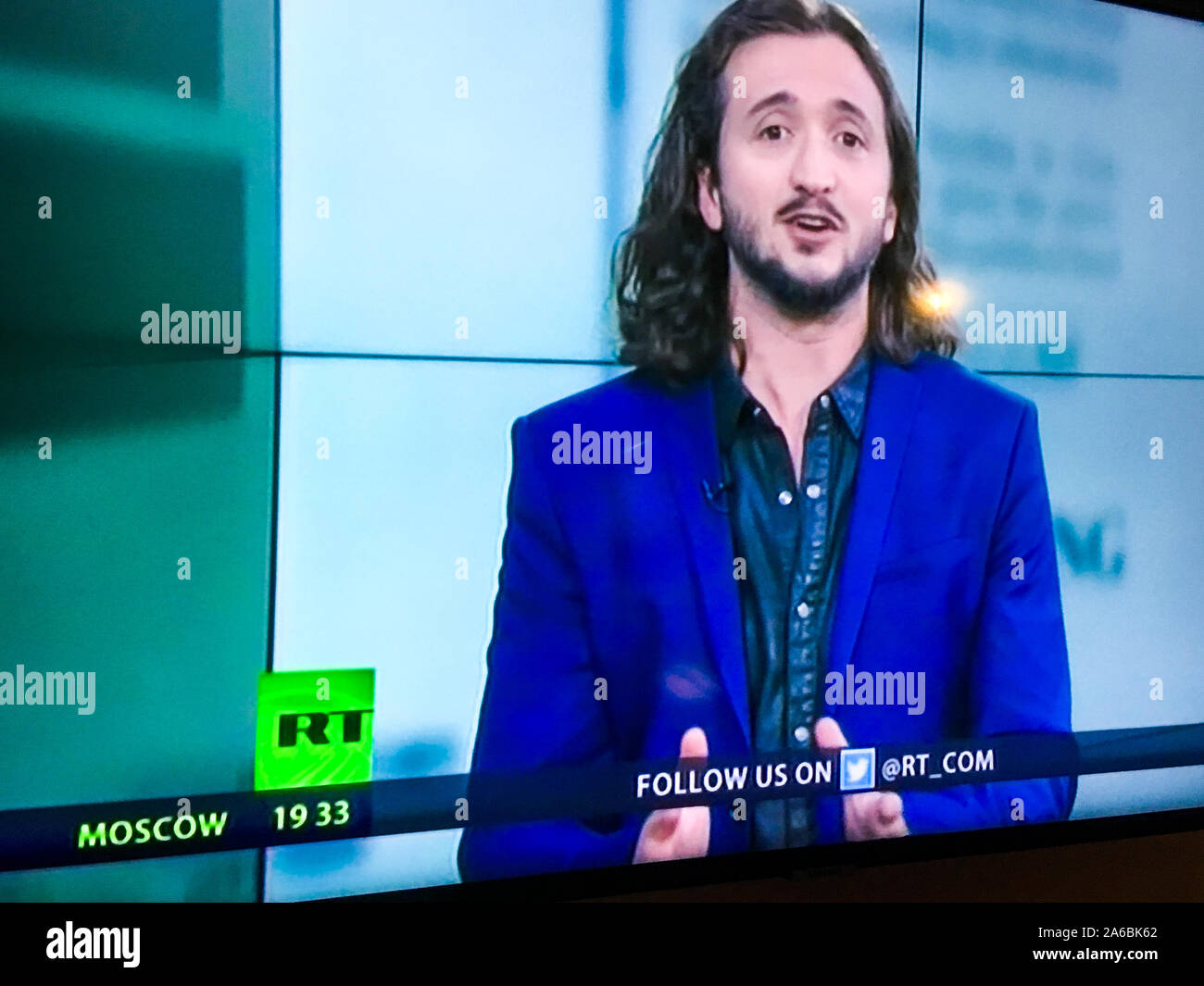 Russian international television network hi-res stock photography and ...