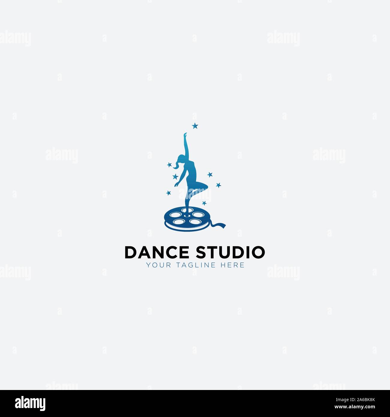 Classical ballet training Stock Vector Images - Alamy