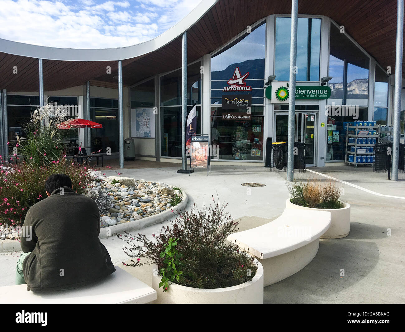 Motorway service area france hi-res stock photography and images - Alamy
