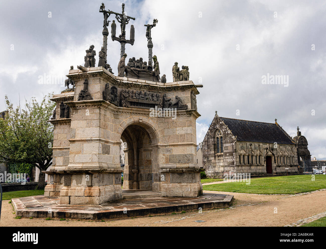 Brittany parish close hi-res stock photography and images - Alamy