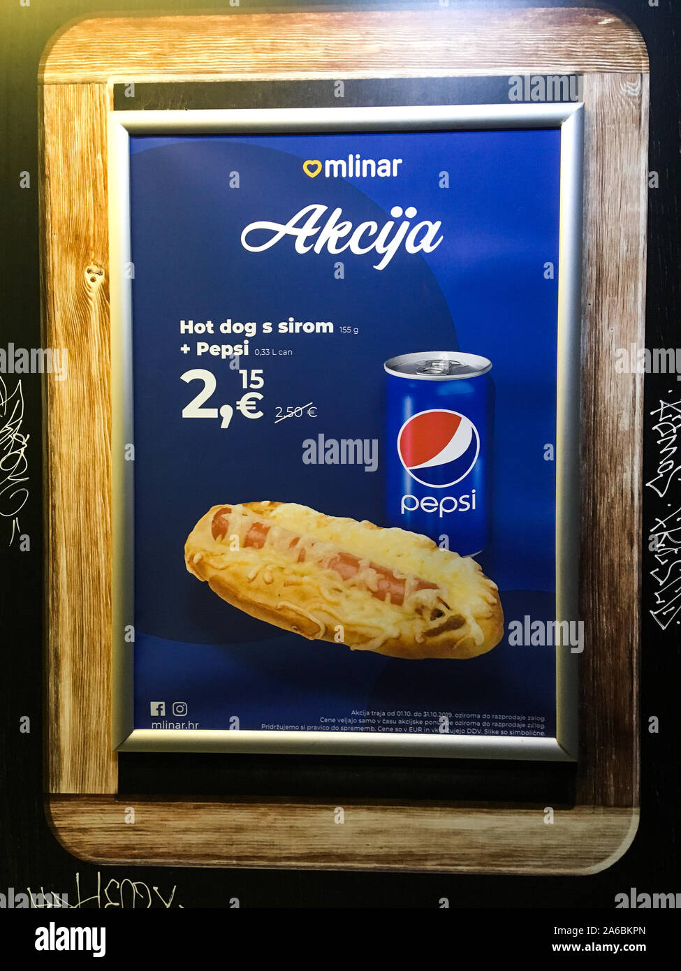 Fast food, Ljubljana, Slovenia Stock Photo - Alamy