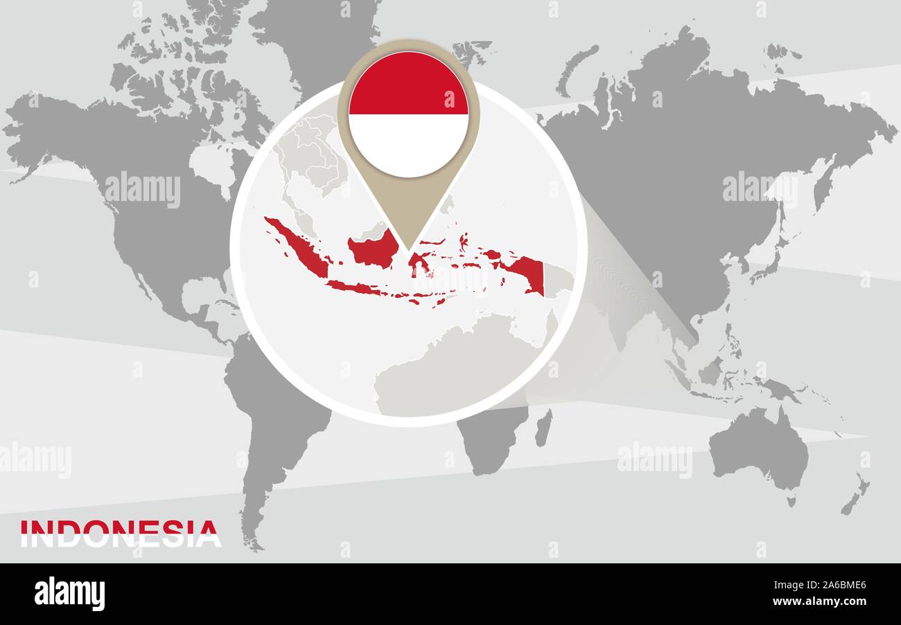 Simple flag indonesia icon Stock Vector Images - Alamy