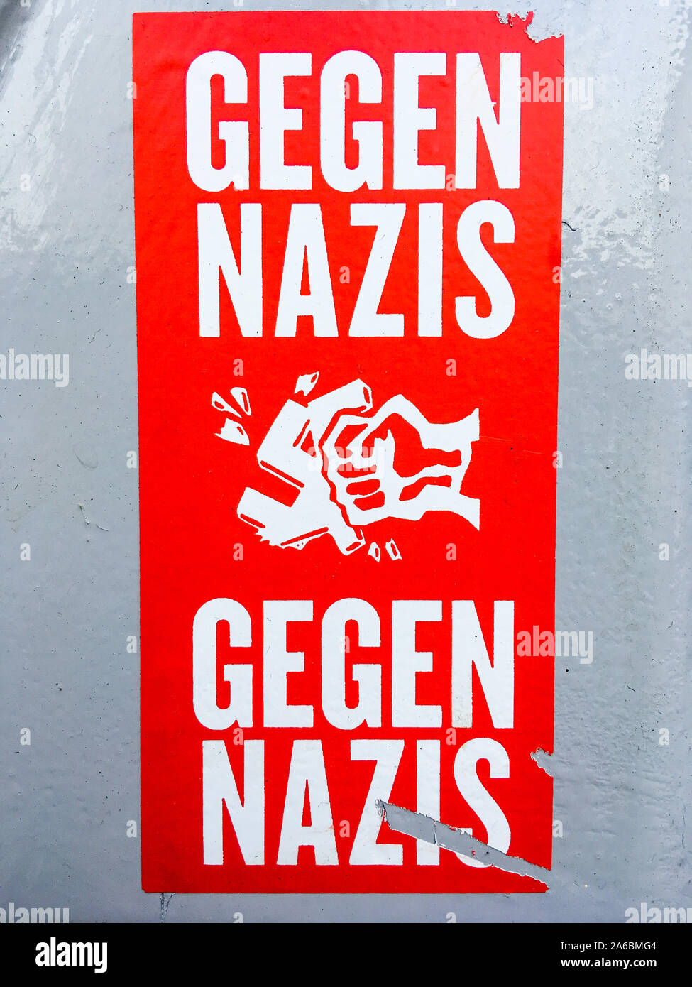 Antii nazi sticker hi-res stock photography and images - Alamy