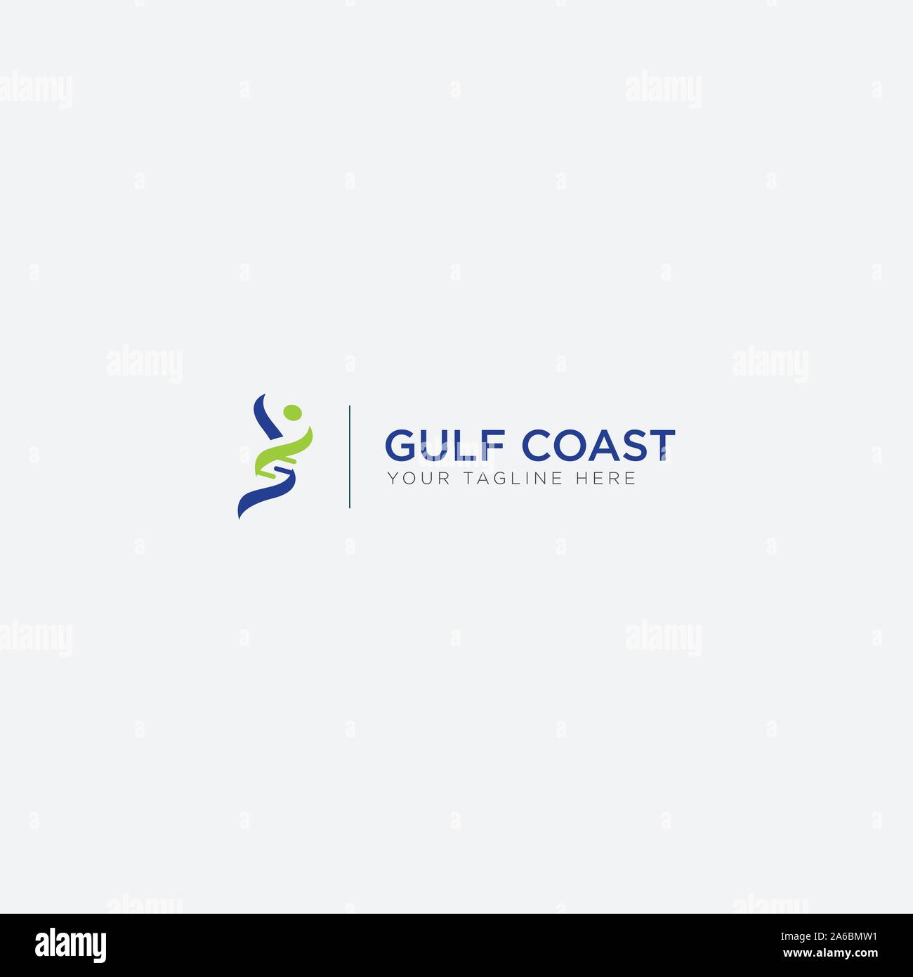 active yoga gulf coast logo designs modern Stock Vector Image & Art - Alamy