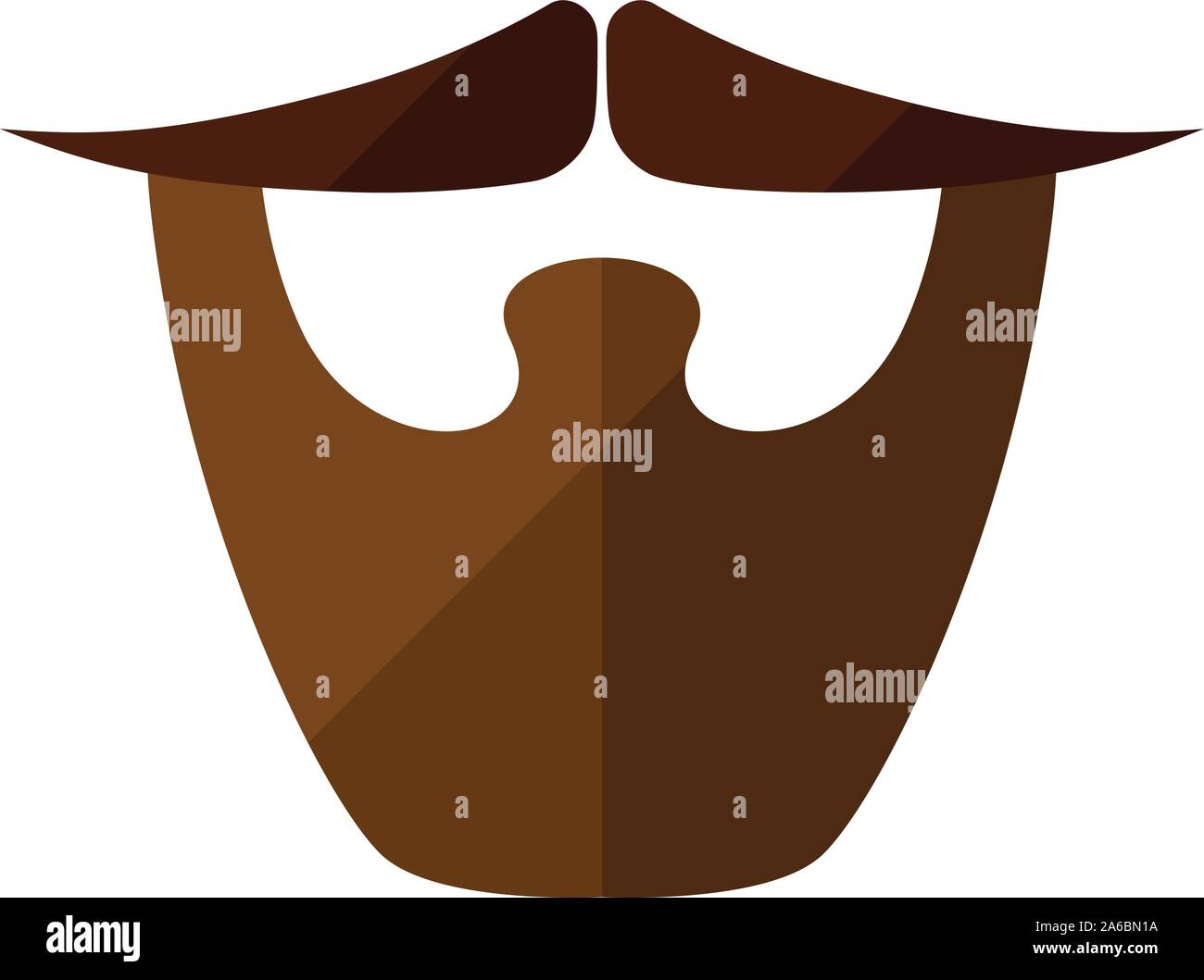 Vintage Man And Long Beard Stock Vector Images Alamy