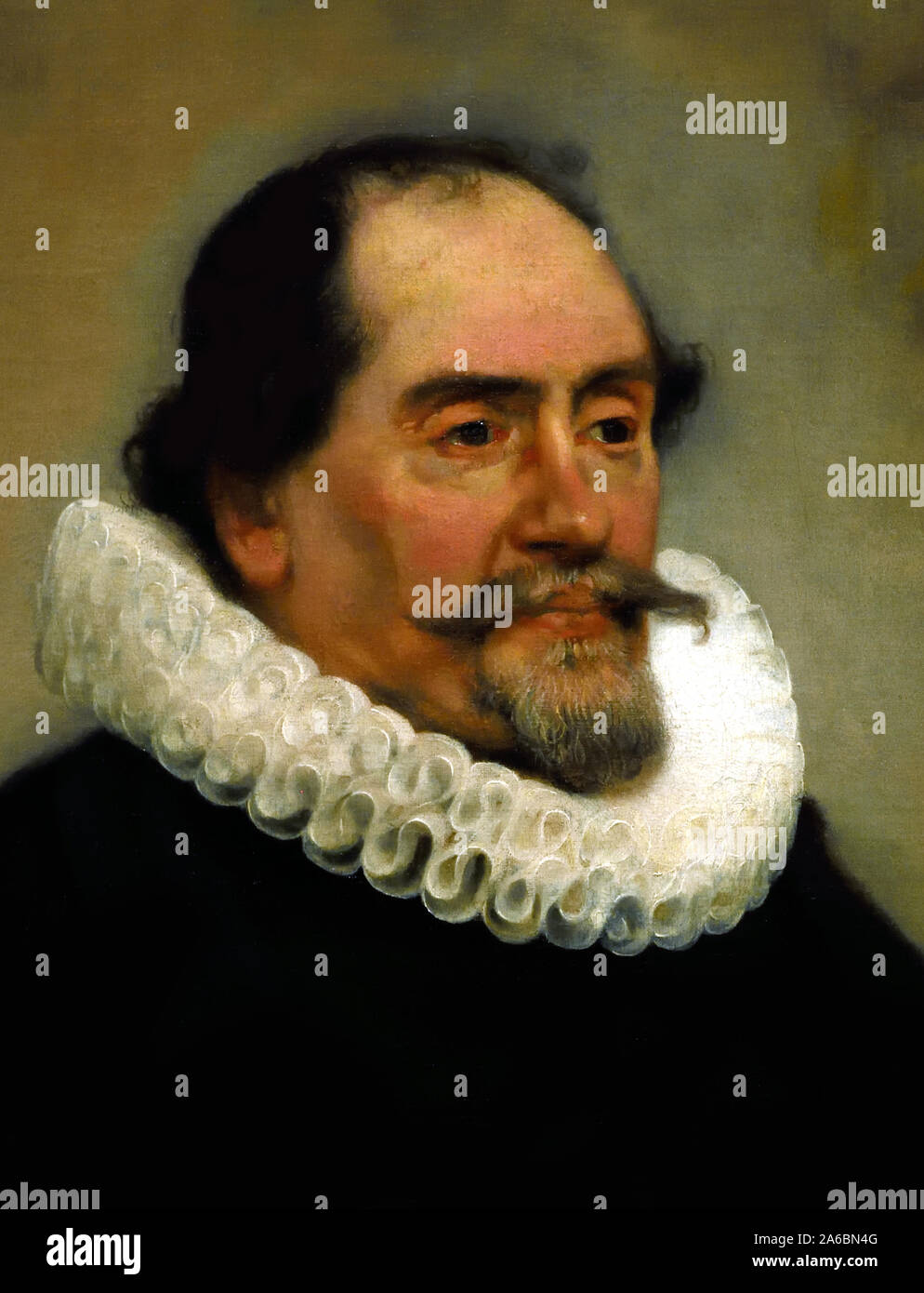 Portrait of Abraham de Potter, Amsterdam Silk Merchant 1649 Carel ...