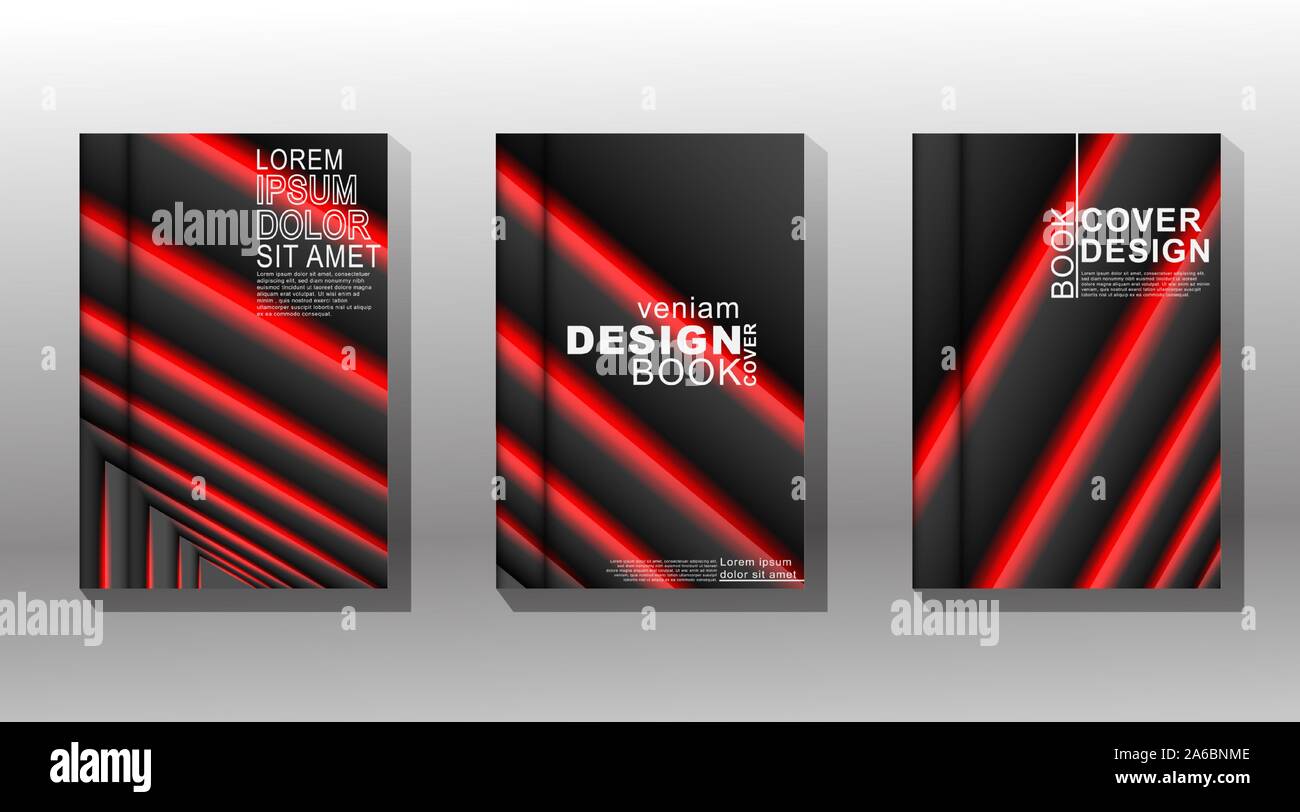 Vector collection of book cover backgrounds. eps 10 vector design ...