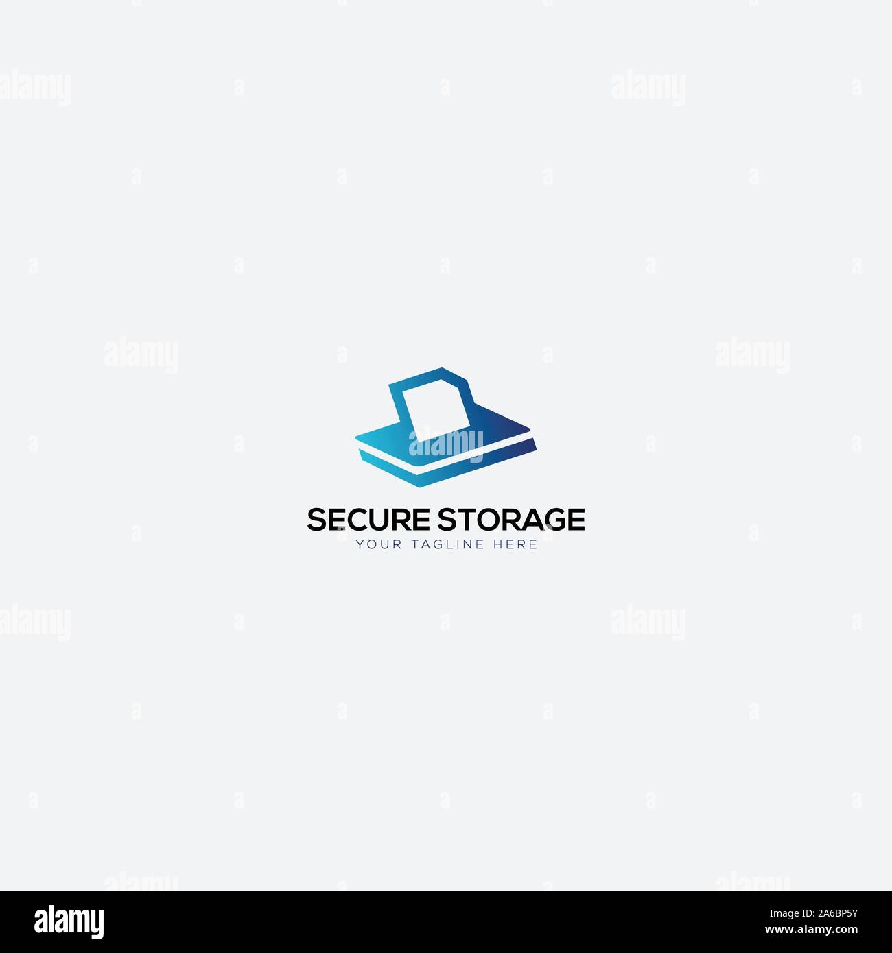 Secure Document Storage logo designs Stock Vector Image & Art - Alamy