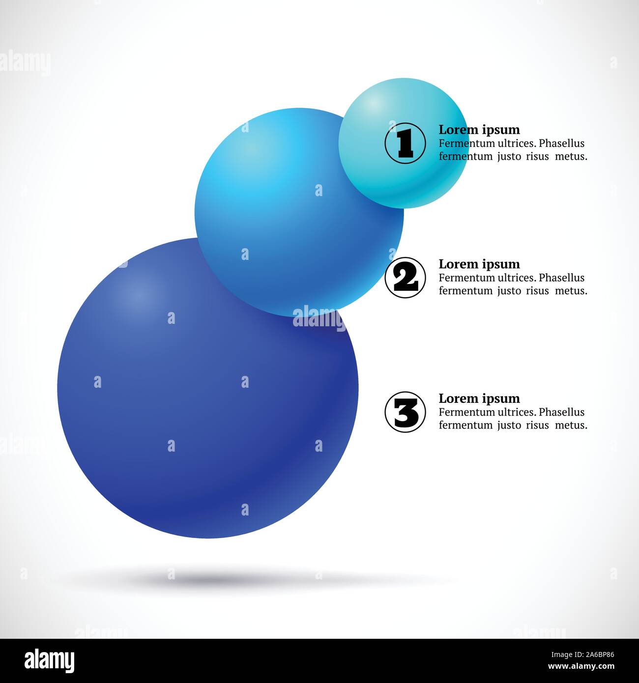 Infographics with group of flying balls Stock Vector Image & Art - Alamy