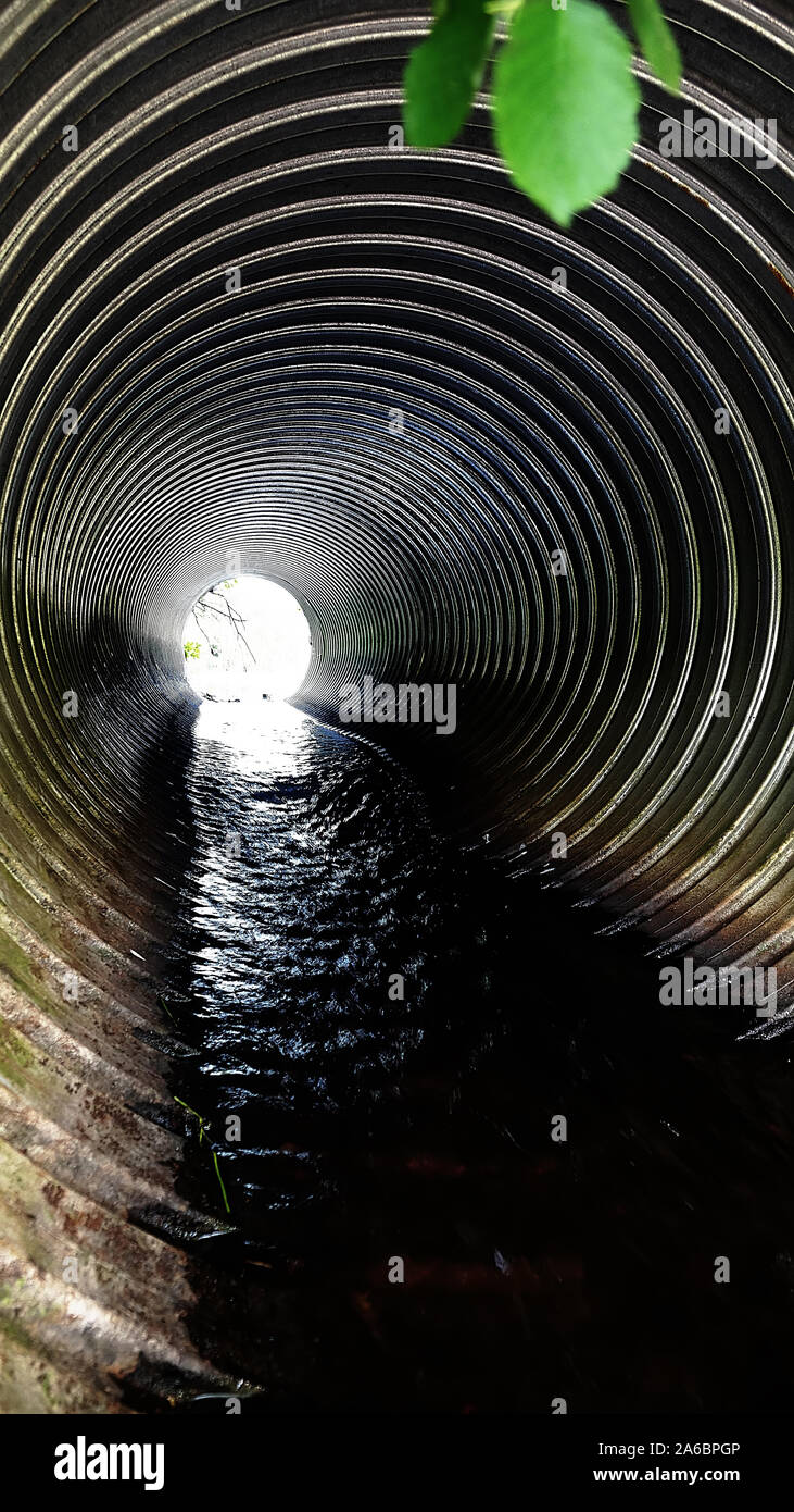 Concrete culvert under road hi-res stock photography and images - Alamy
