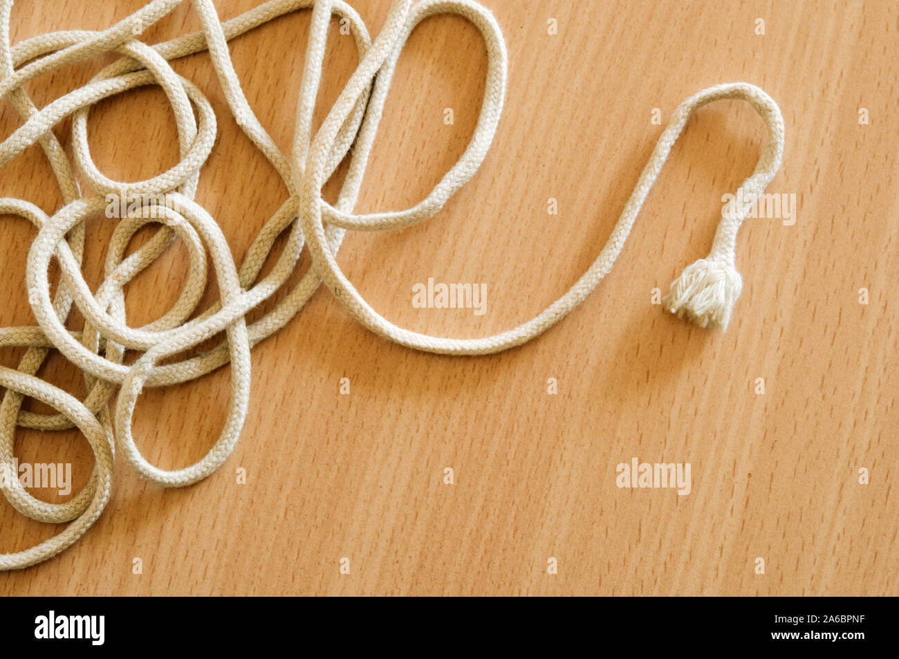 Close up shot tangled string hi-res stock photography and images - Alamy
