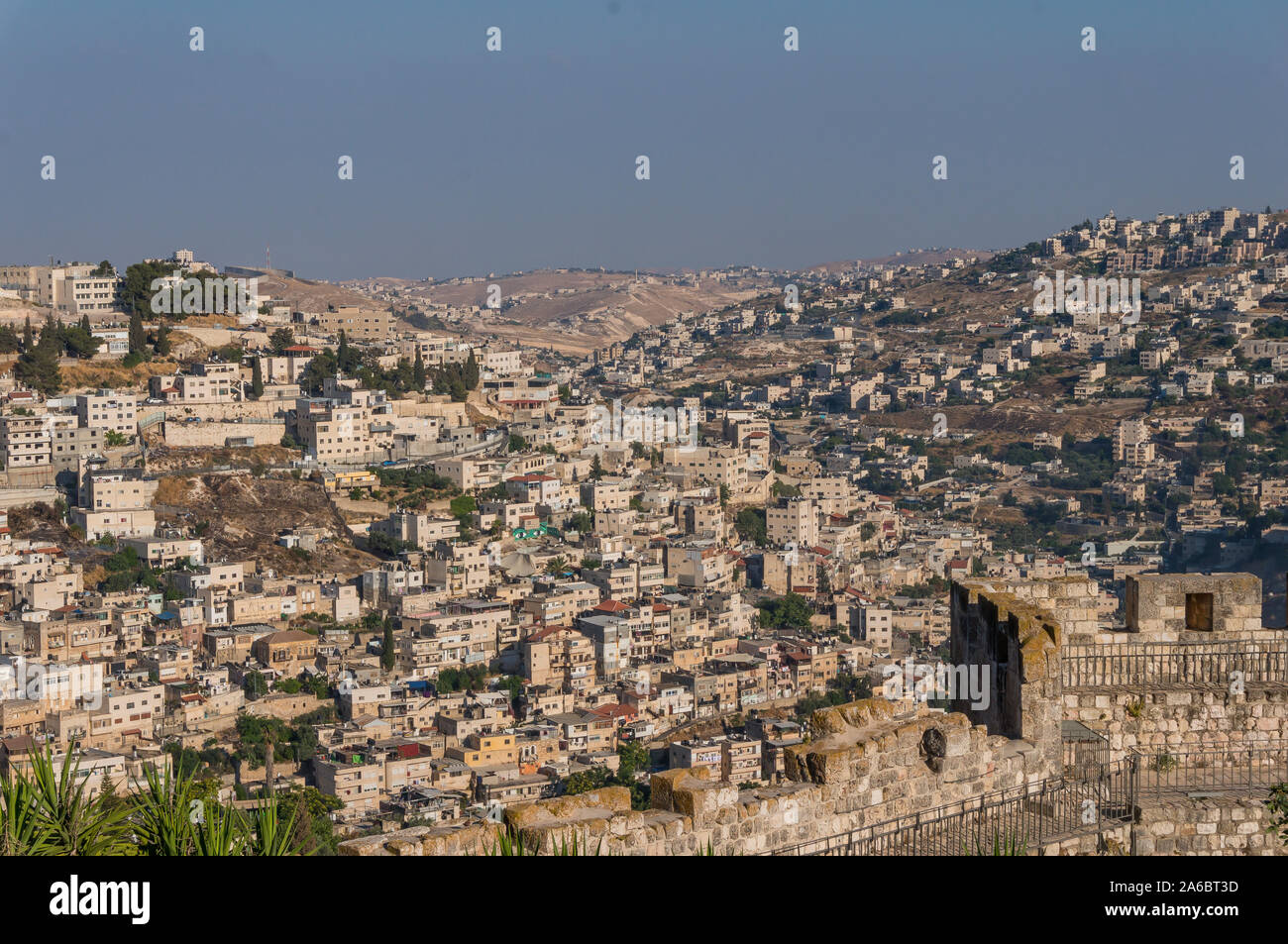 Jerusalem, Israel, Middle East. Jerusalem, land of Israel. A panoramic ...