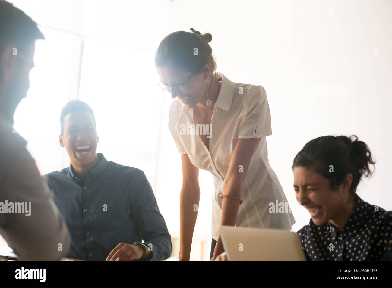 Fun time office hi-res stock photography and images - Alamy