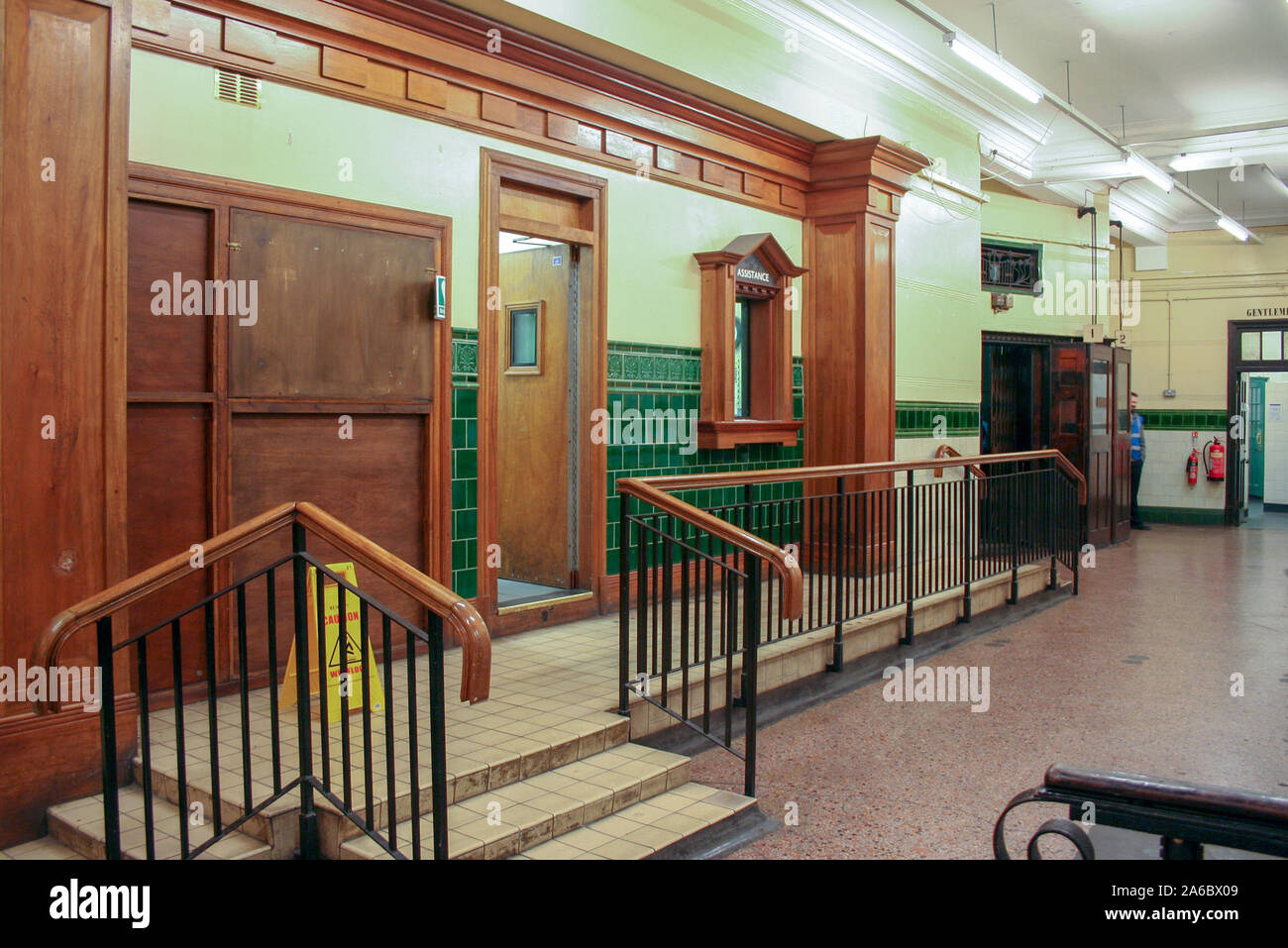 Inside the train station ticket booth hi-res stock photography and ...