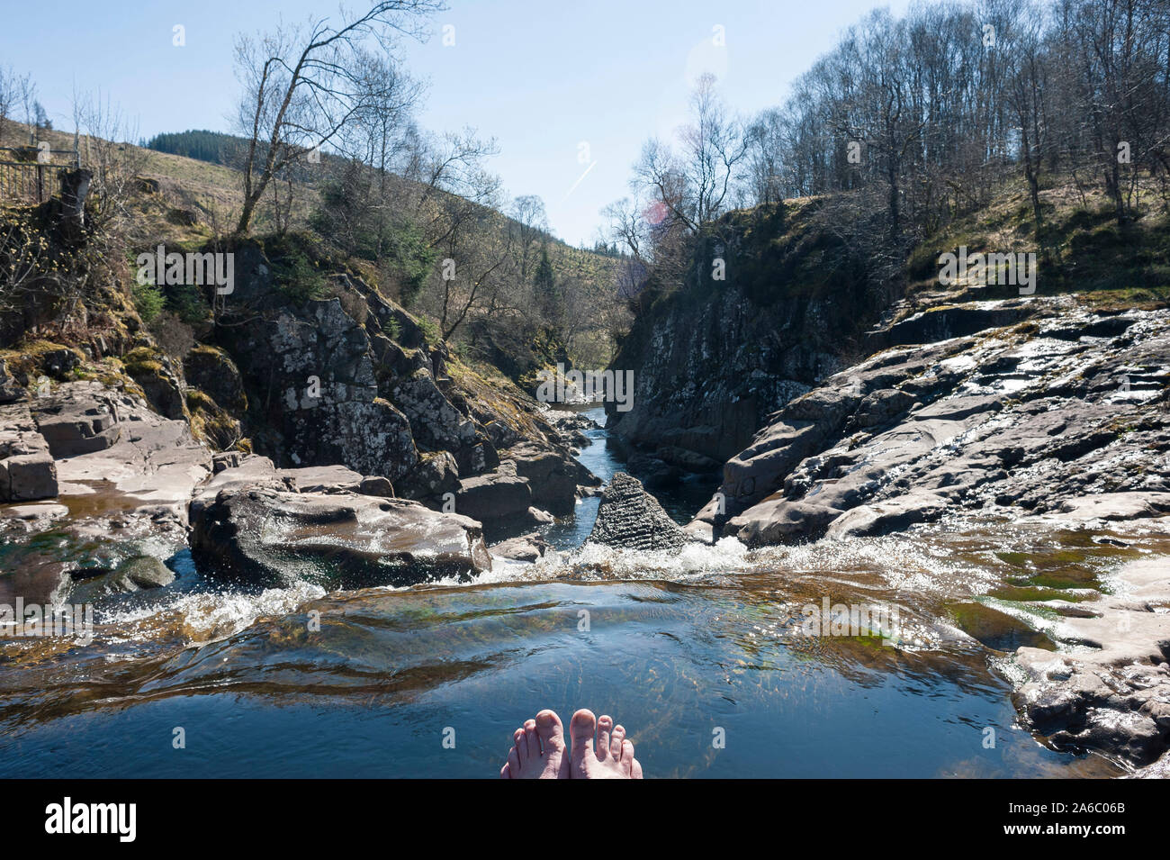 Dipping Toes In Water High Resolution Stock Photography and Images - Alamy