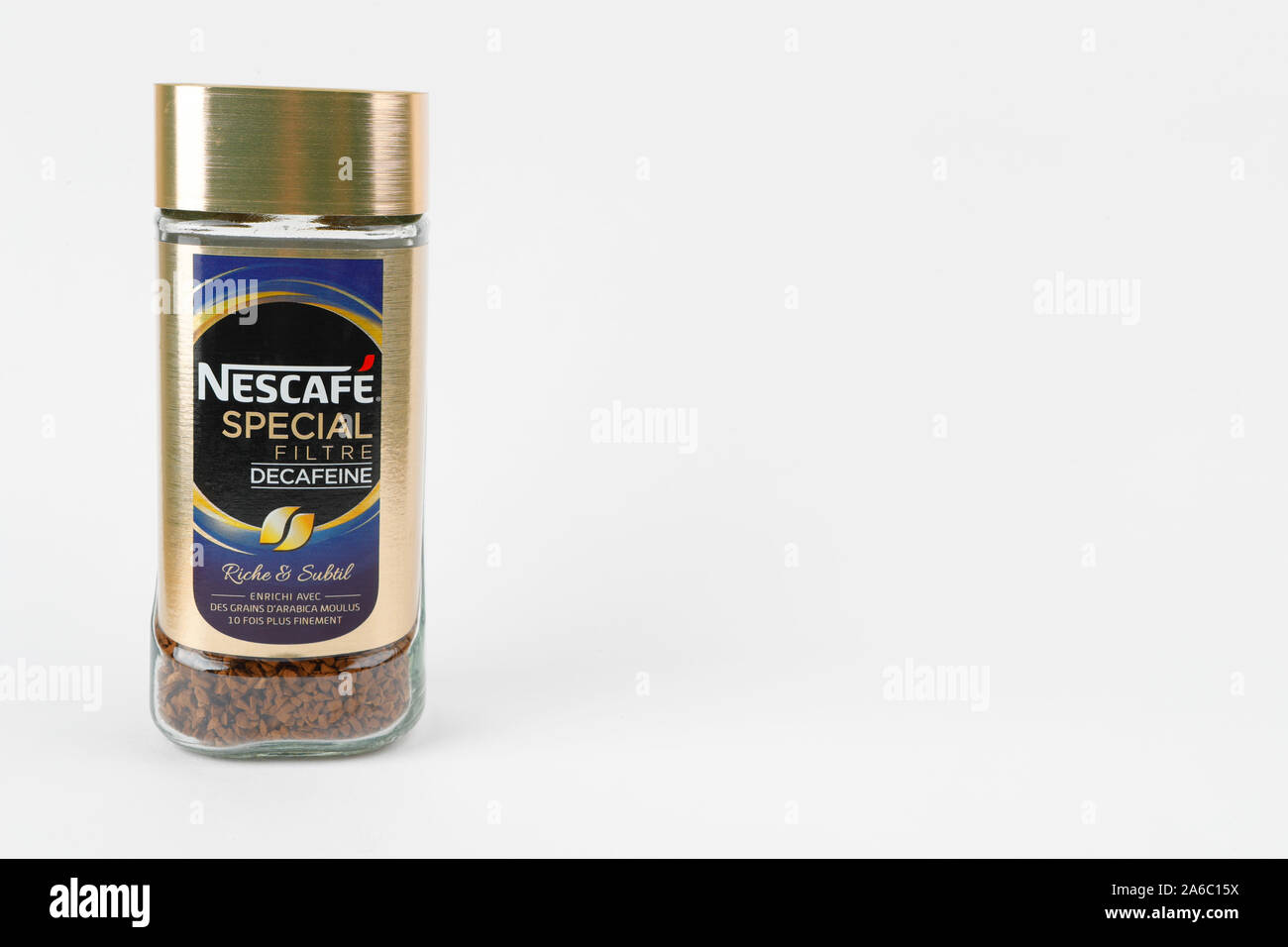 Nescafe Decaffeinated Coffee High Resolution Stock Photography and ...