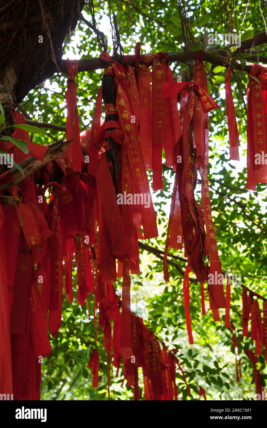 Prayer ribbon hi-res stock photography and images - Alamy