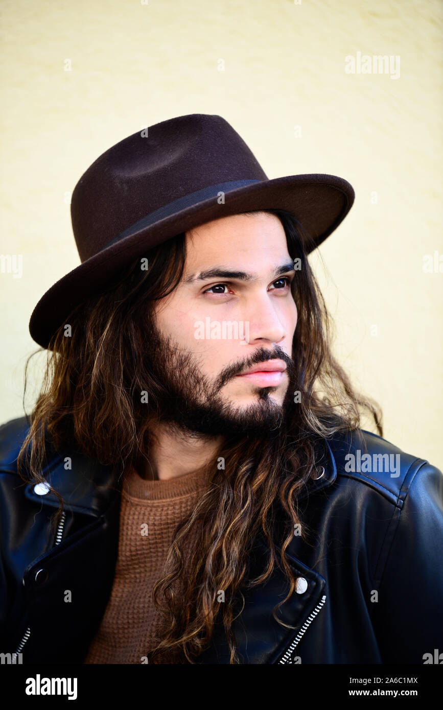 Handsome young Colombian man Stock Photo - Alamy