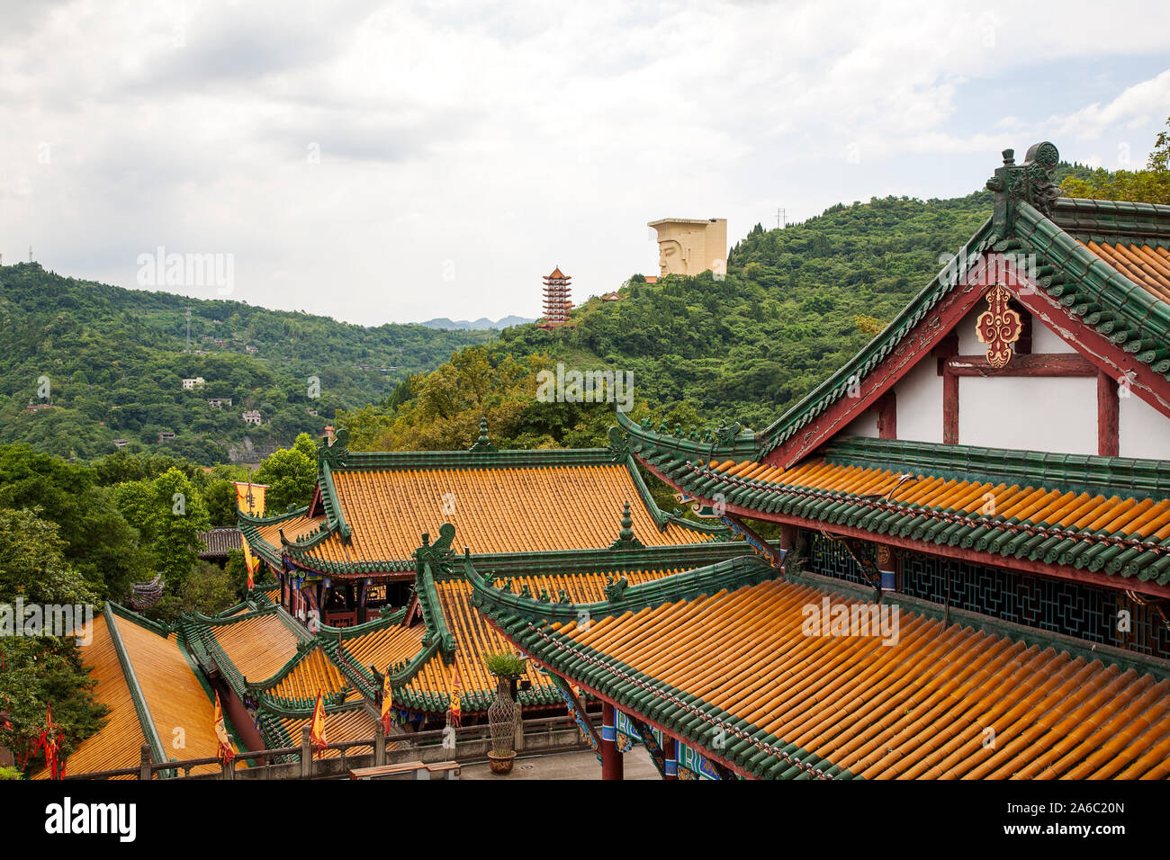 Fengdu ghost city ghost king hi-res stock photography and images - Alamy