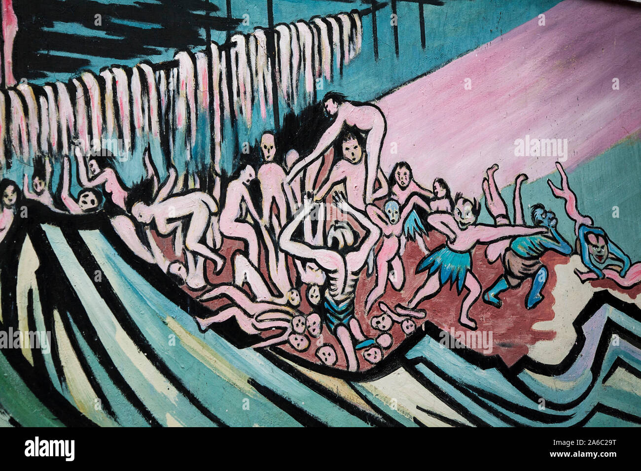 Ghost mural hi-res stock photography and images - Alamy