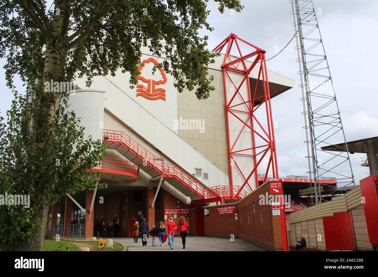 Nottingham forest trent end hi-res stock photography and images - Alamy