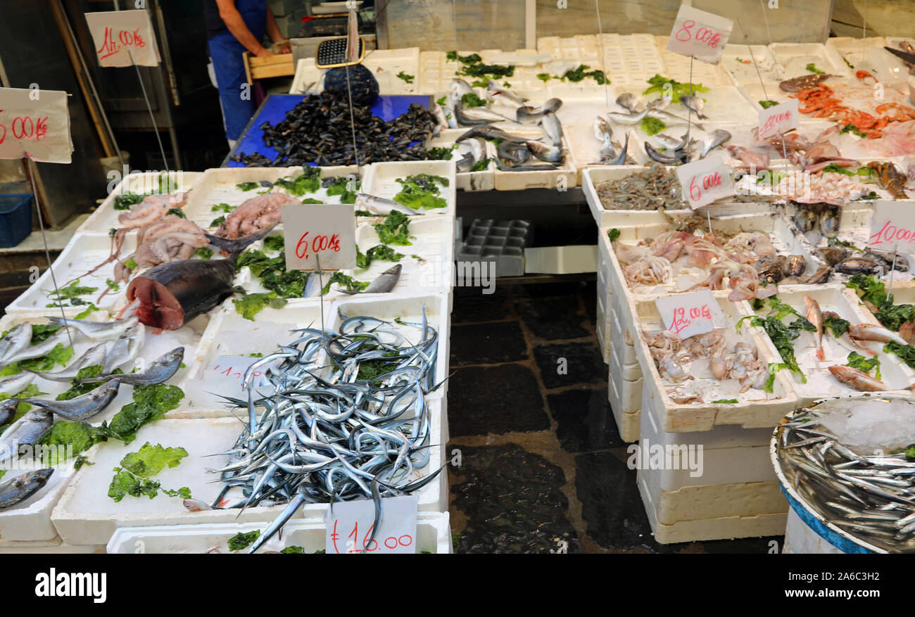 Garfish fish market hi-res stock photography and images - Alamy