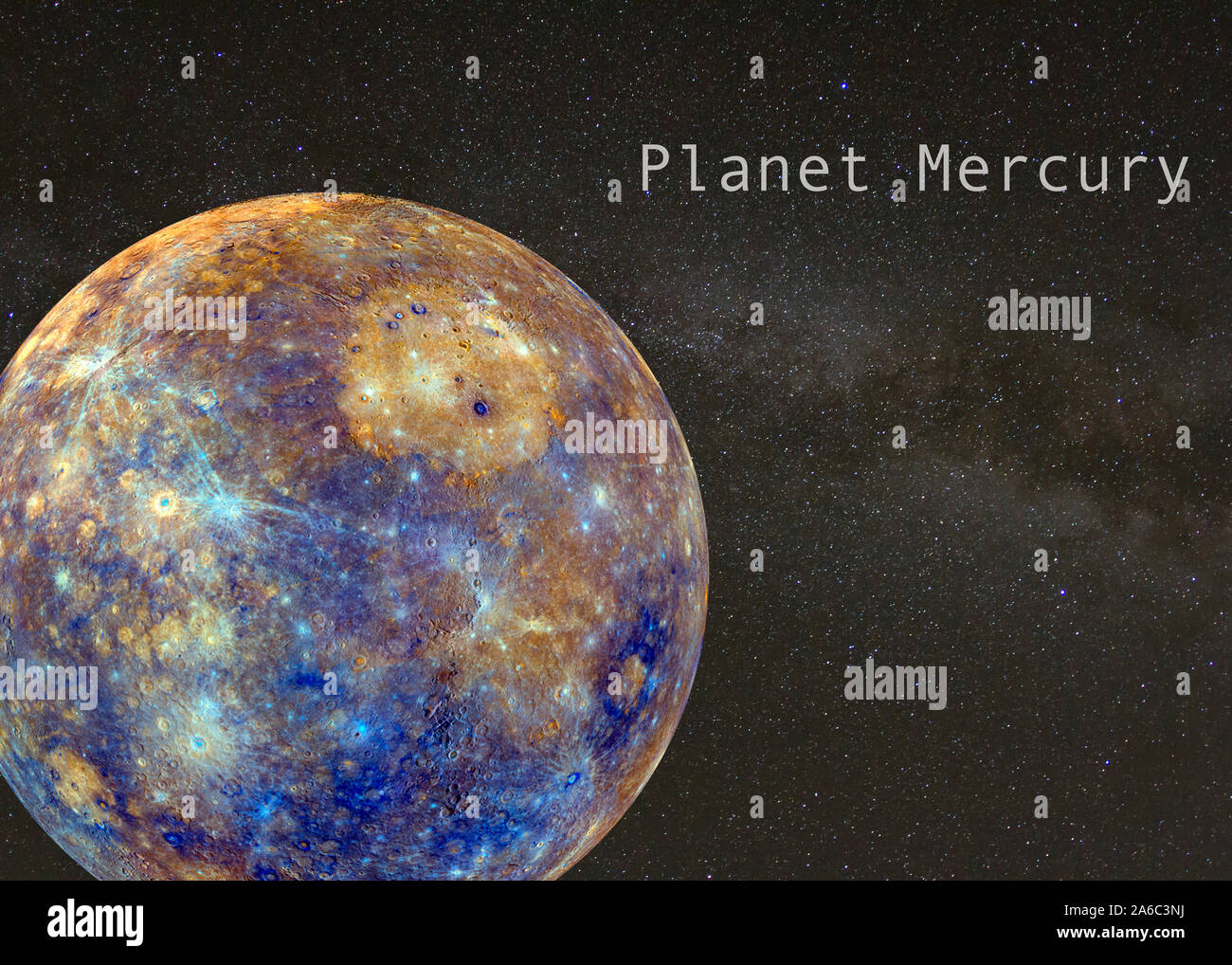 Mercury Planet At Night