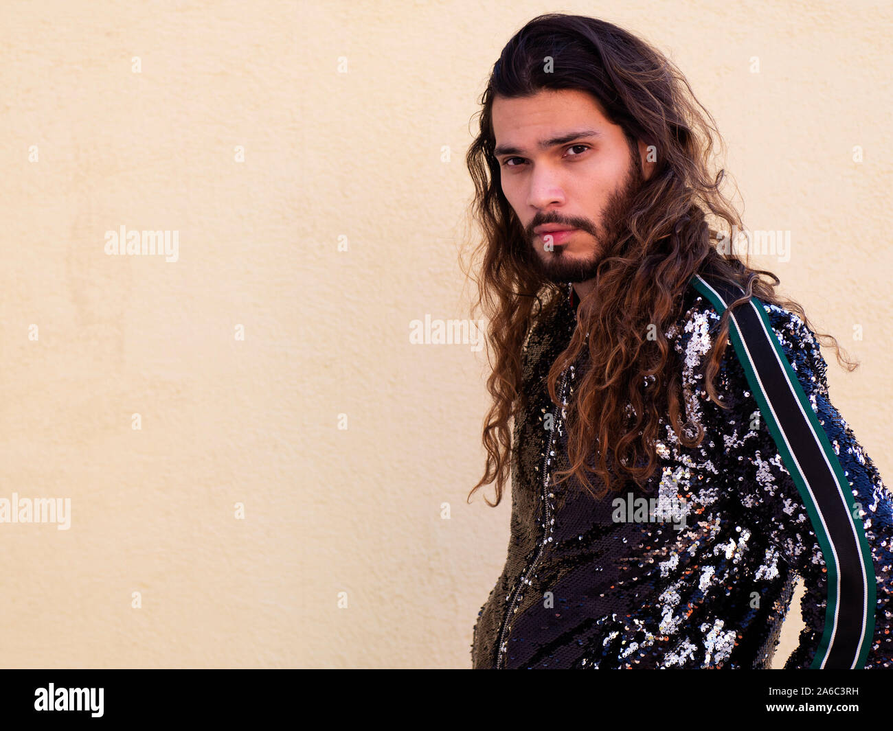 Handsome young Colombian man Stock Photo - Alamy