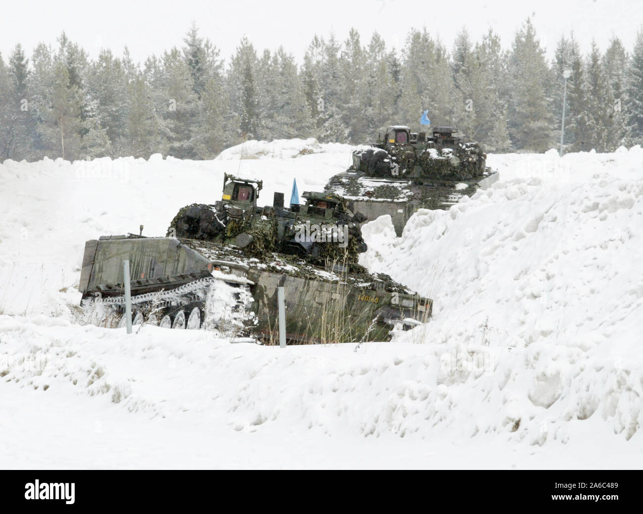 Swedish army tanks hi-res stock photography and images - Alamy