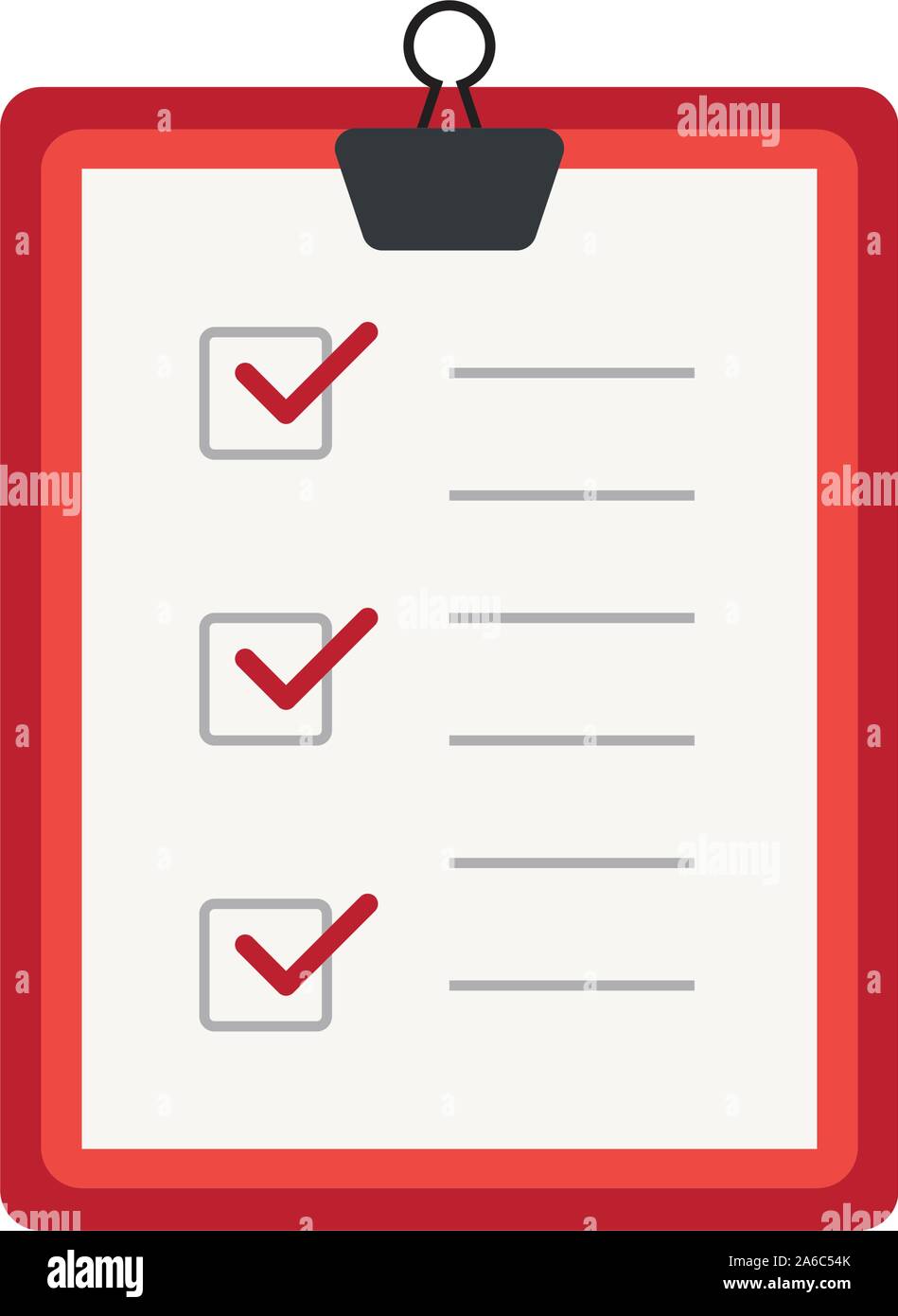Clipboard Checklist Clipart