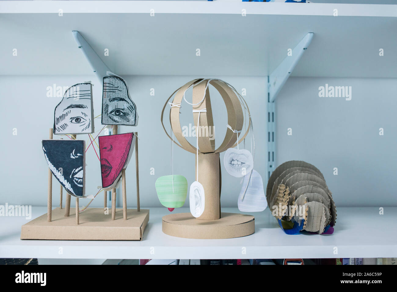 An empty art classroom with art equipment Stock Photo - Alamy