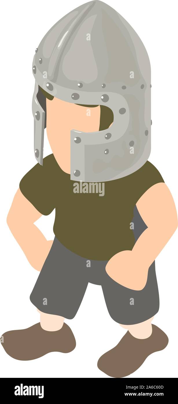 Medieval commander icon, isometric style Stock Vector Image & Art - Alamy