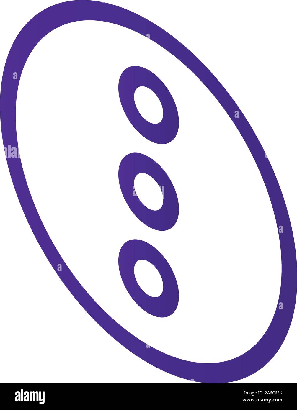 Three points icon, isometric style Stock Vector Image & Art - Alamy