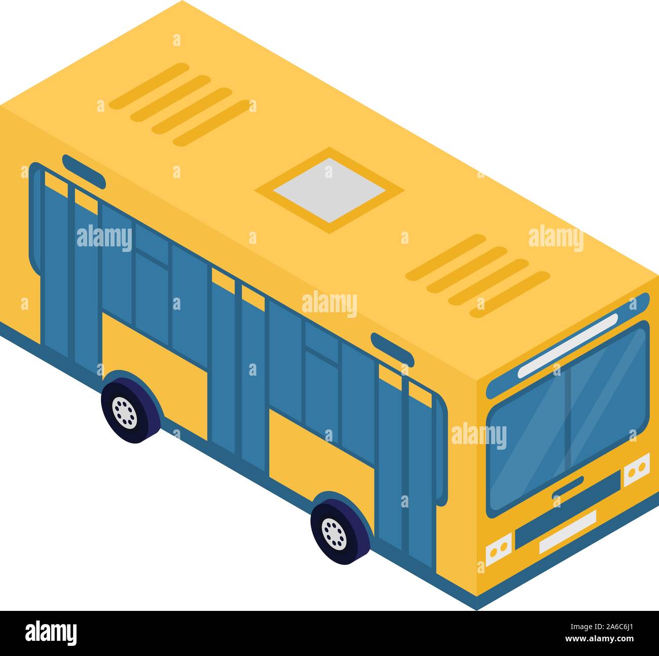 School bus loading Stock Vector Images - Alamy
