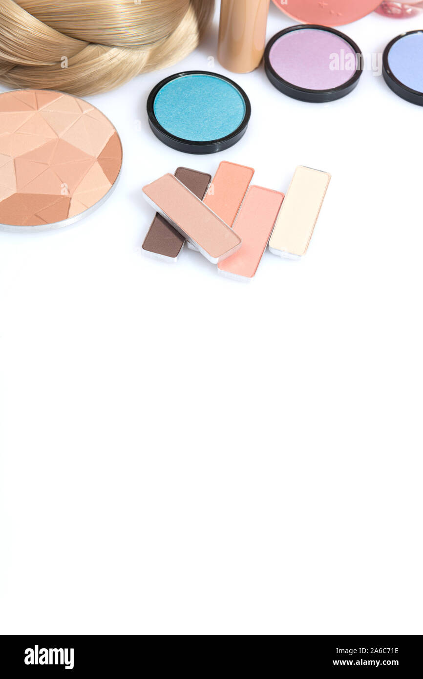 still life with beauty and makeup products Stock Photo - Alamy