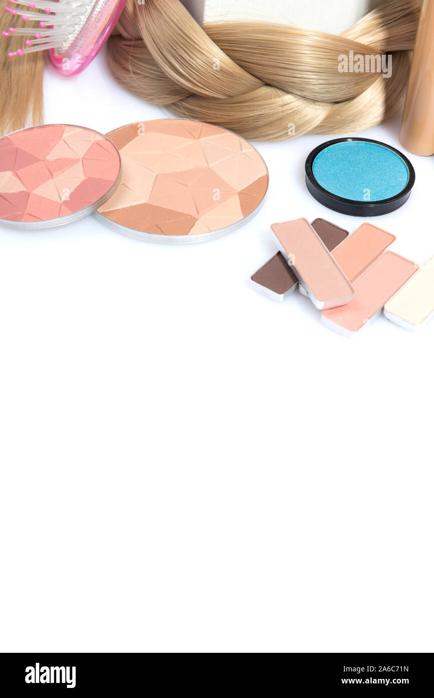 still life with beauty and makeup products Stock Photo - Alamy