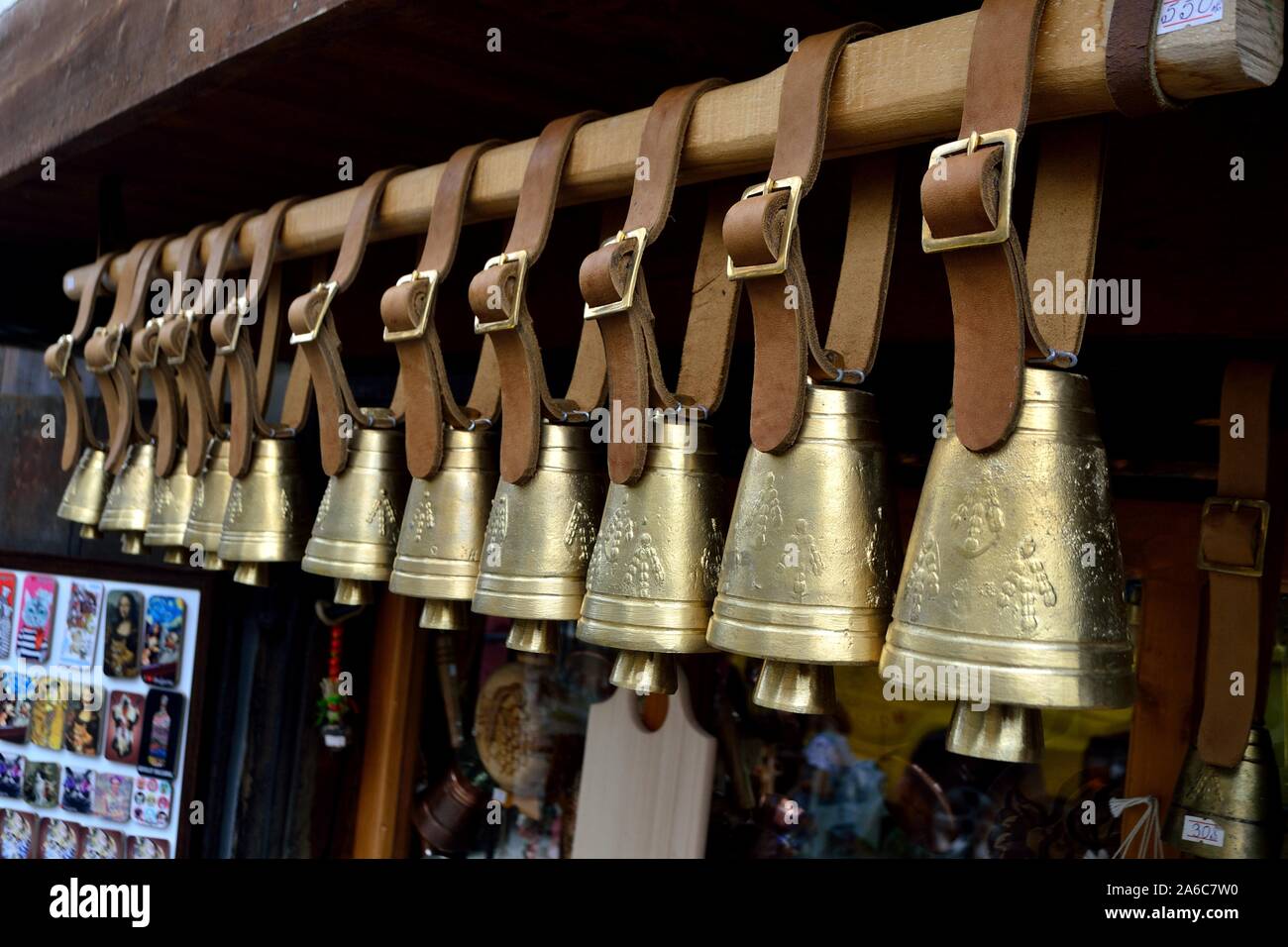 Typical cowbells hi-res stock photography and images - Alamy