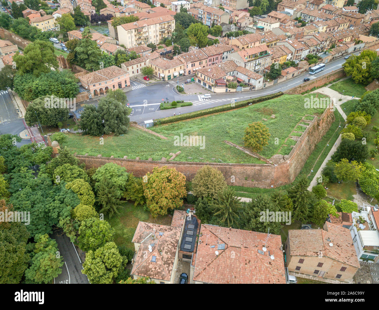 Ferrara bastions hi-res stock photography and images - Alamy