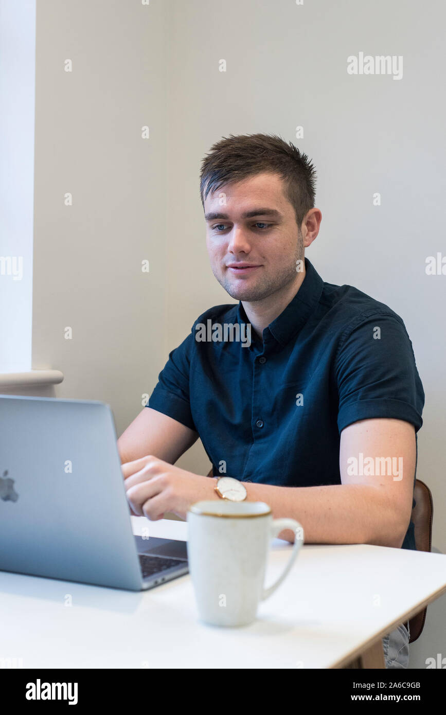 Working in a cool office environment and sharing space with other ...