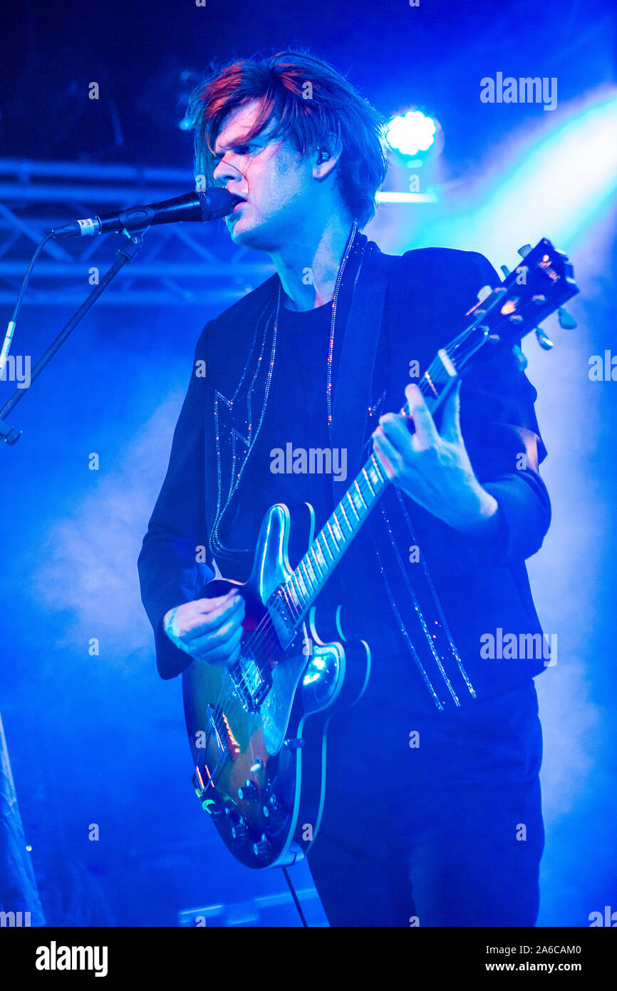 Milan Italy. 24 October 2019. The English rock band THE AMAZONS ...