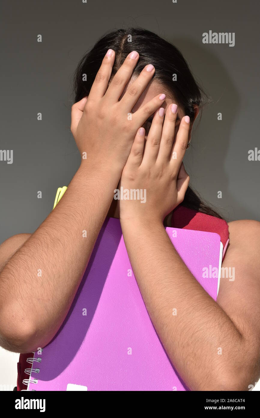 Embarrassed kid at school hi-res stock photography and images - Alamy