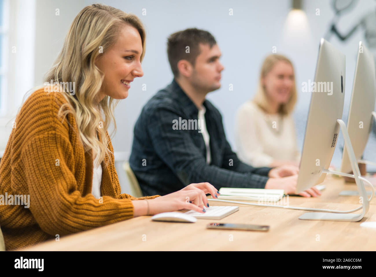 Working in a cool office environment and sharing space with other ...