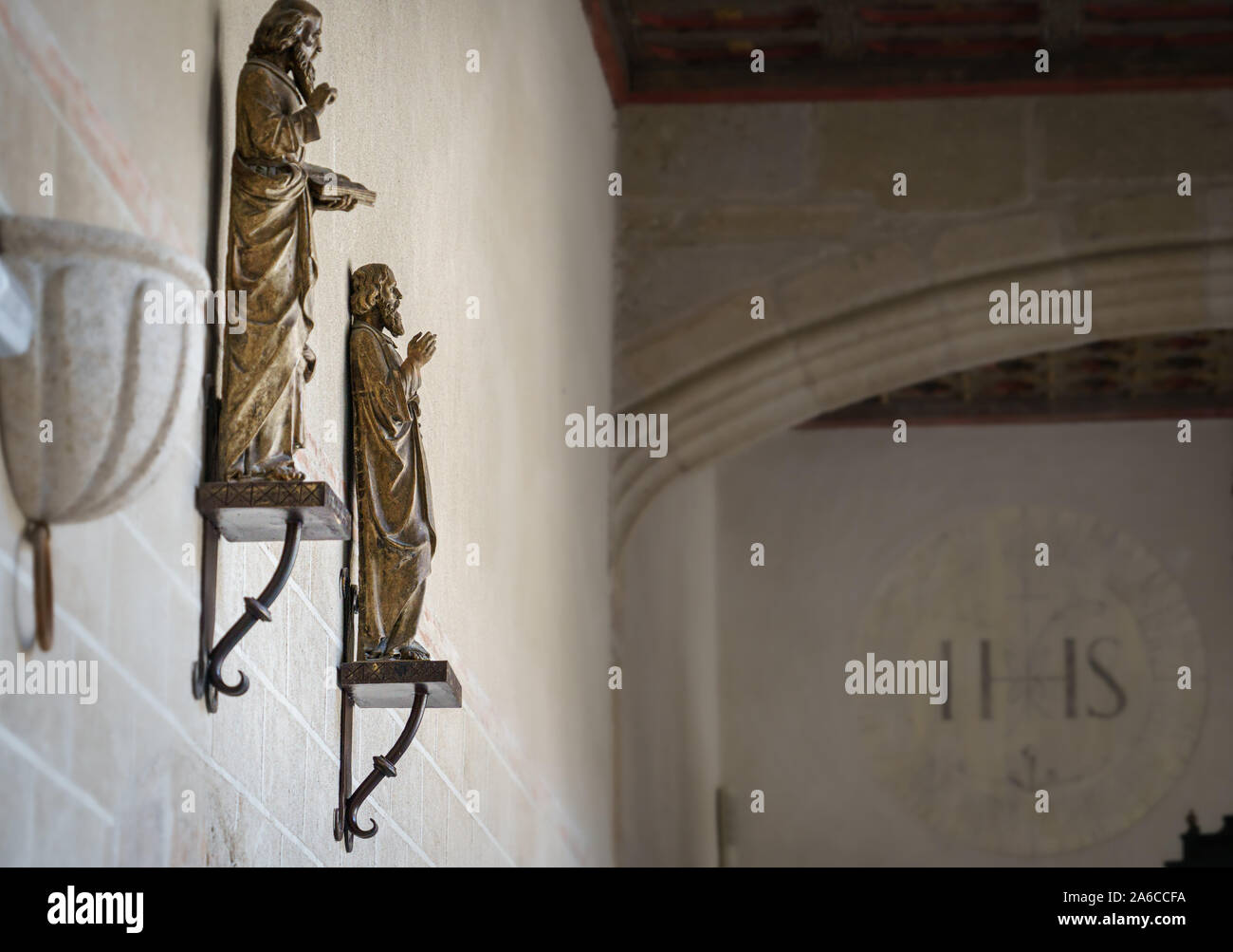 Franciscan's cloister hi-res stock photography and images - Alamy