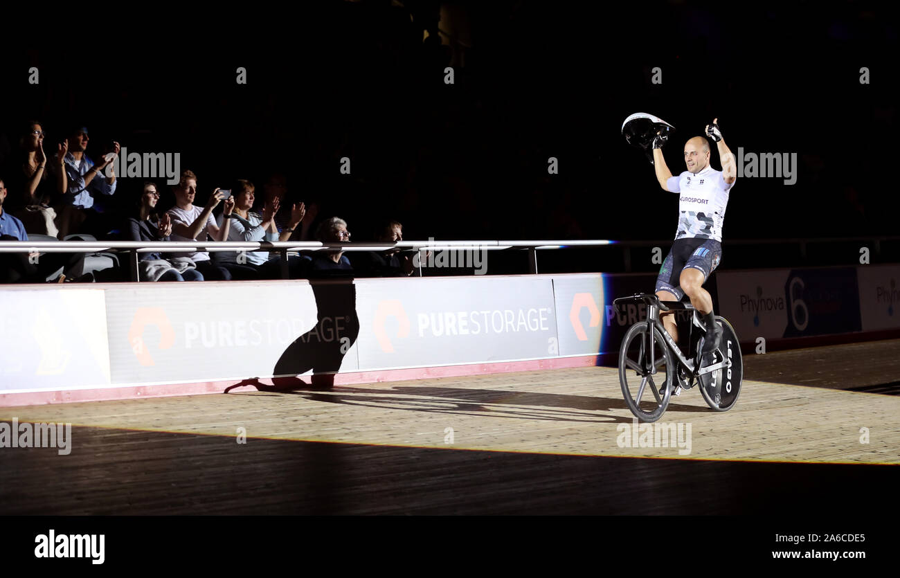 Germany’s Maximlian Levy celebrates placing first in the 200m Time ...