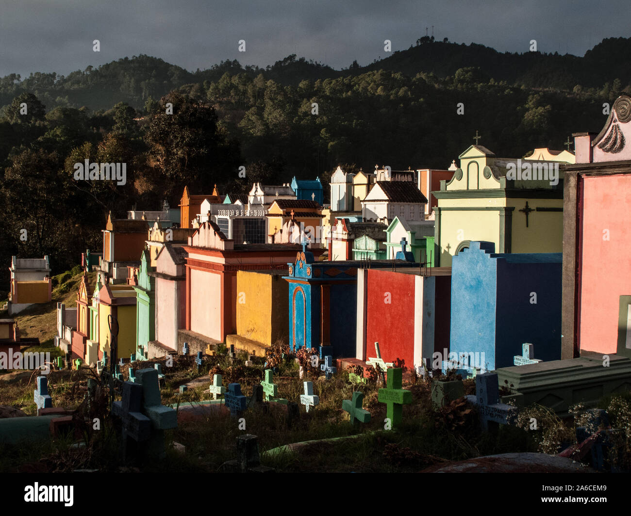 Chichicastenango cemetery hi-res stock photography and images - Alamy