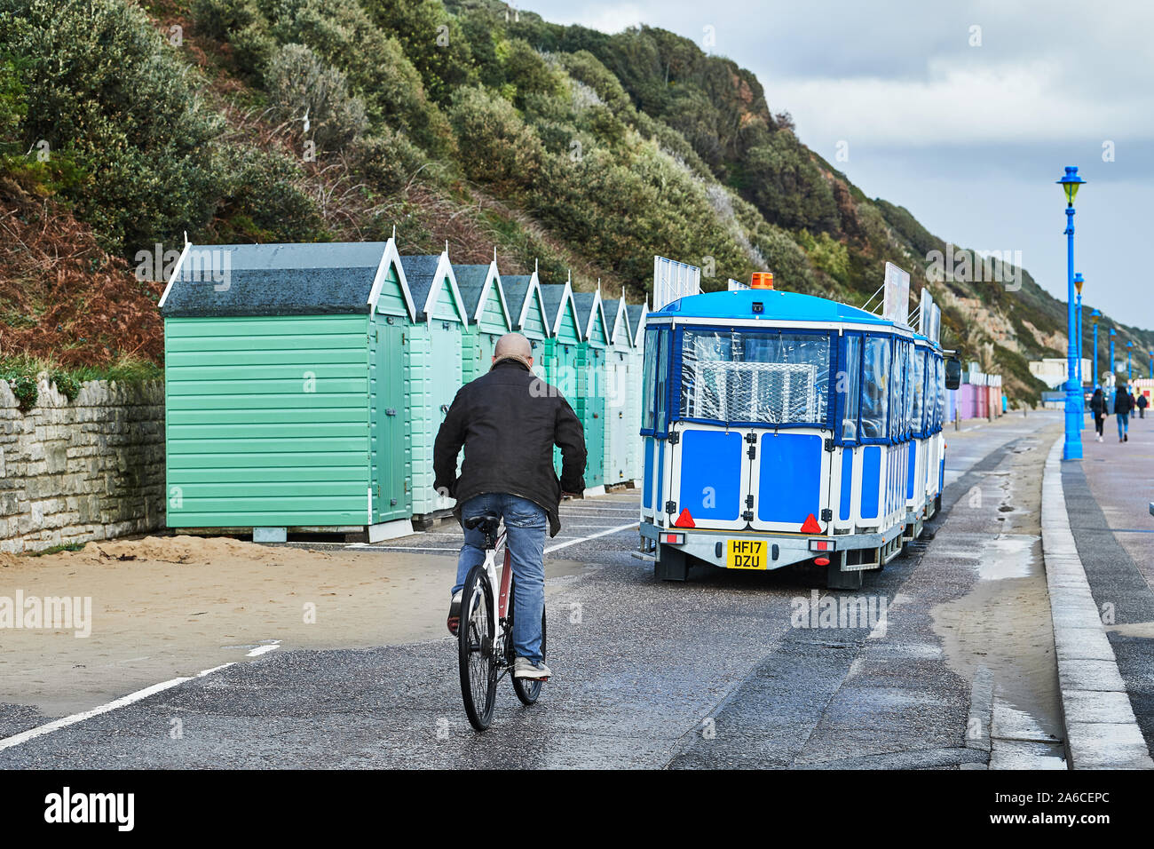 Bournemouth land train hi-res stock photography and images - Alamy