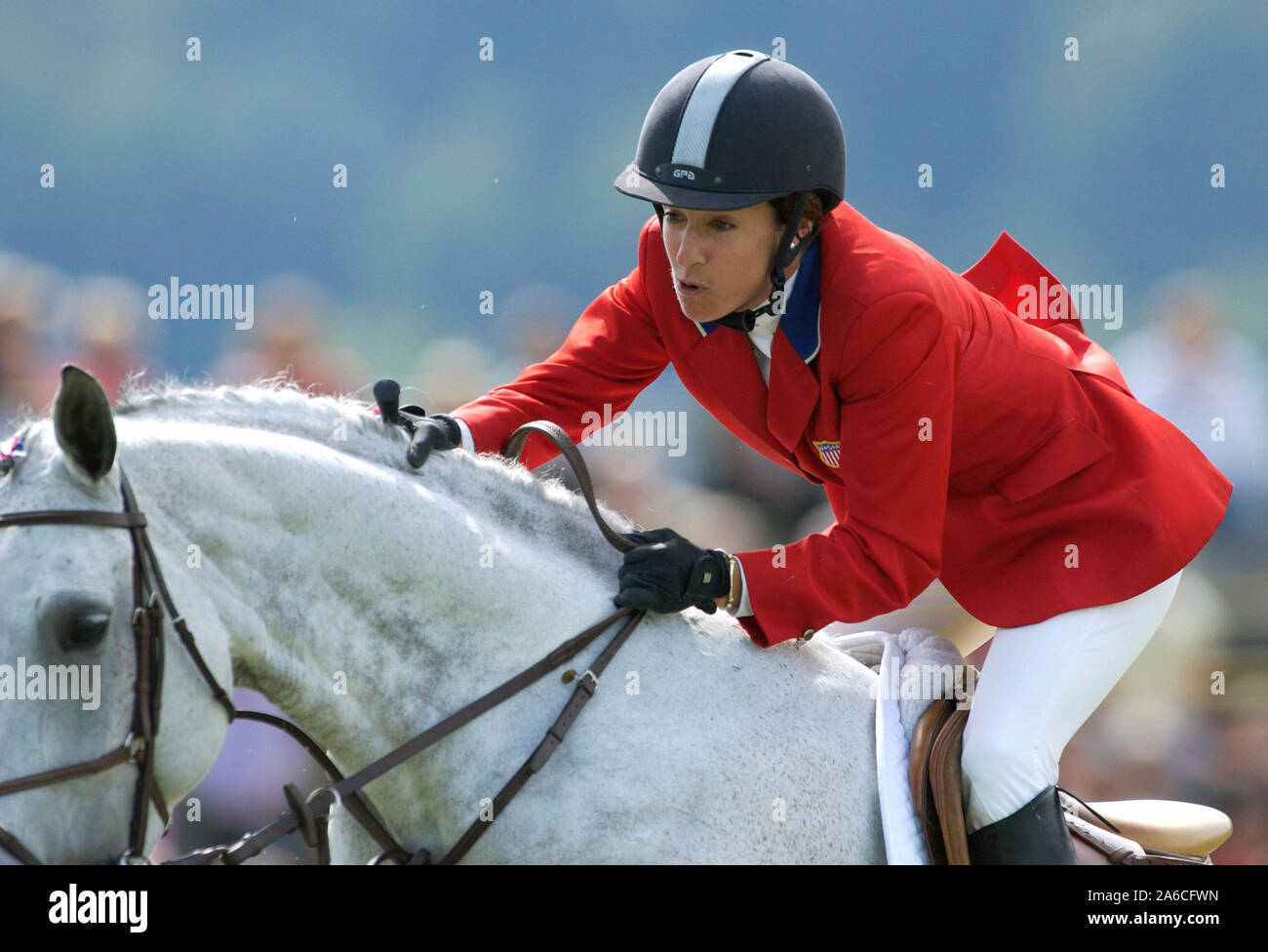 Aachen, Germany 23.8.2005, World Equestrian Games, CHIO ; Laura KRAUT ...